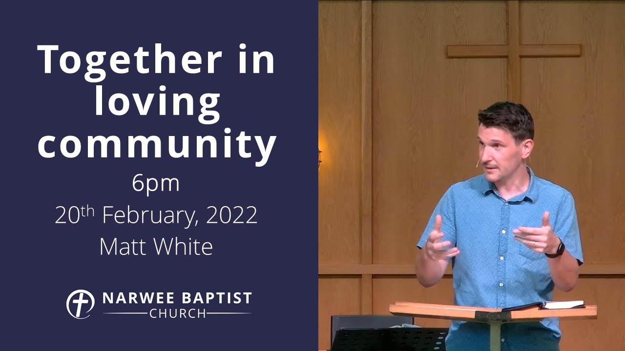 Together in loving community - 6pm - YouTube