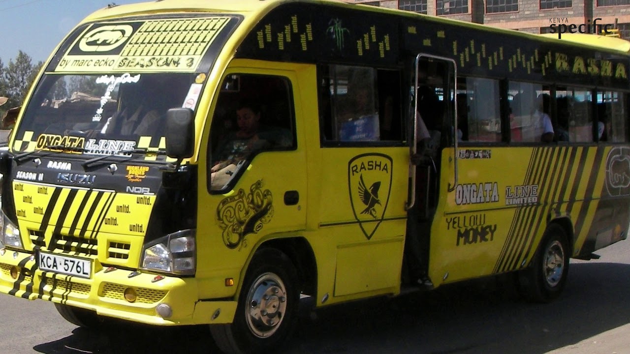 State introduces dedicated lane for PSV buses plying Thika Road - YouTube