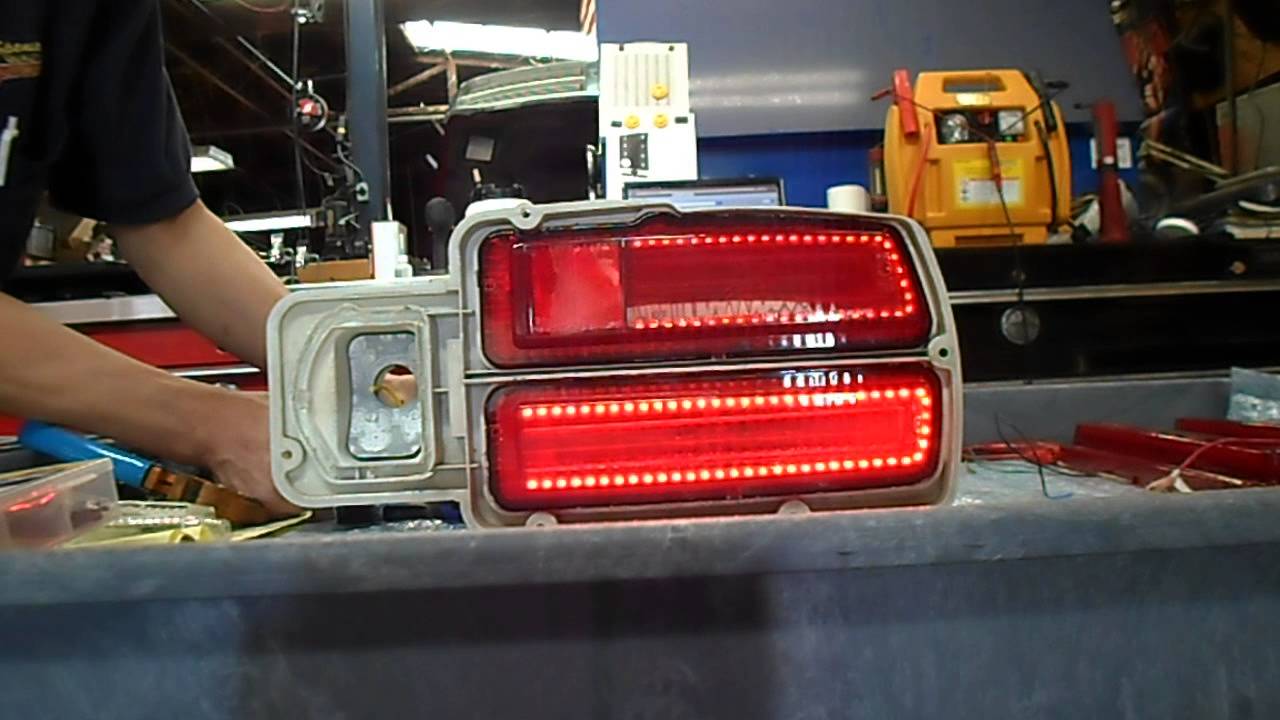 78 280Z LED tail lights - YouTube