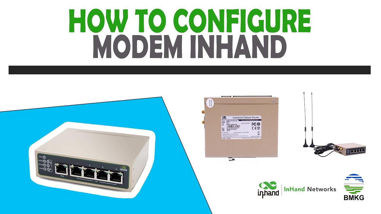 How To Configure Modem InHand - YouTube