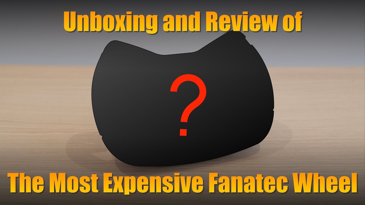 Unboxing and Review of Fanatec BMW M4 GT3 Steering Wheel - YouTube