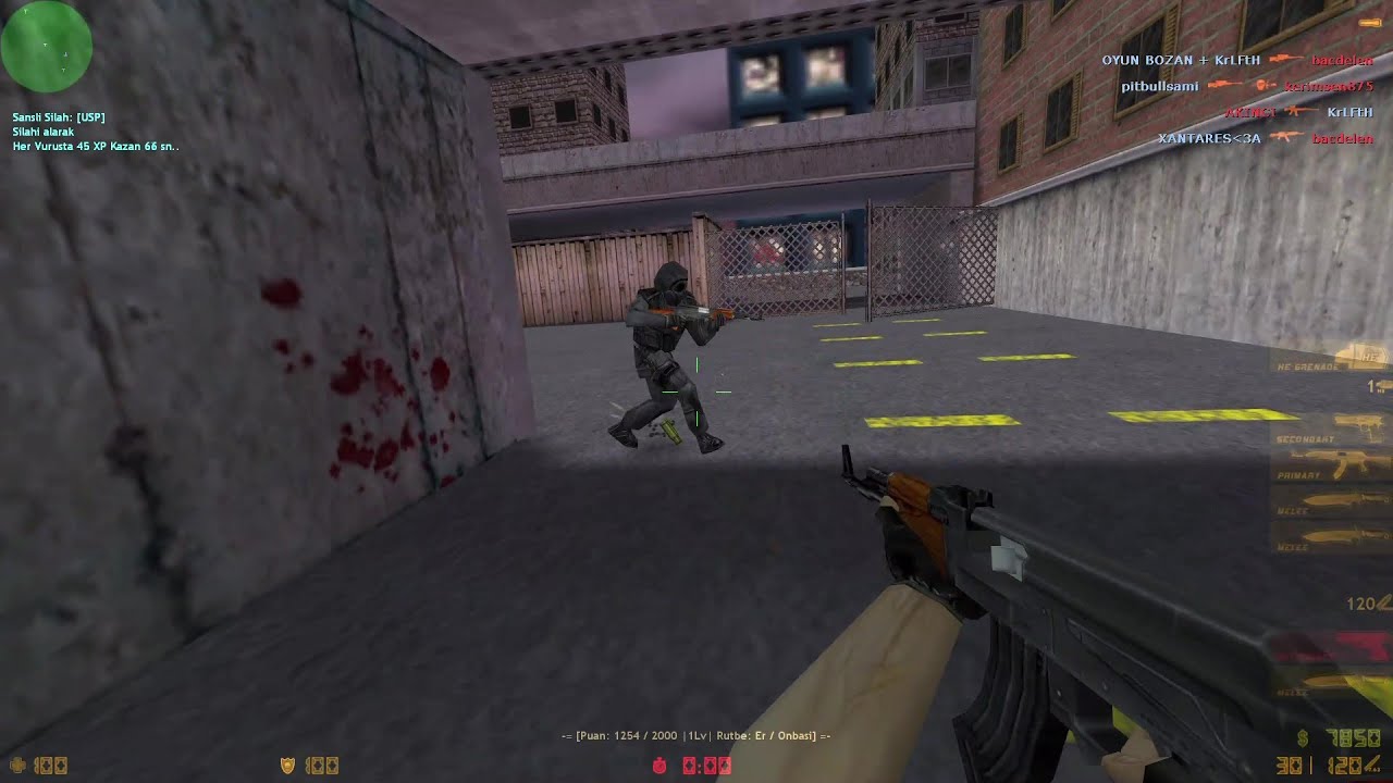 Counter Strike 1.6 | Deathmatch Takim | Pet Sistemi Rütbe | Assault ...