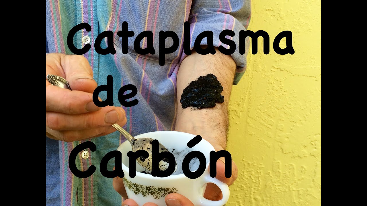Como Hacer Una Cataplasma de Carbón Activado - YouTube