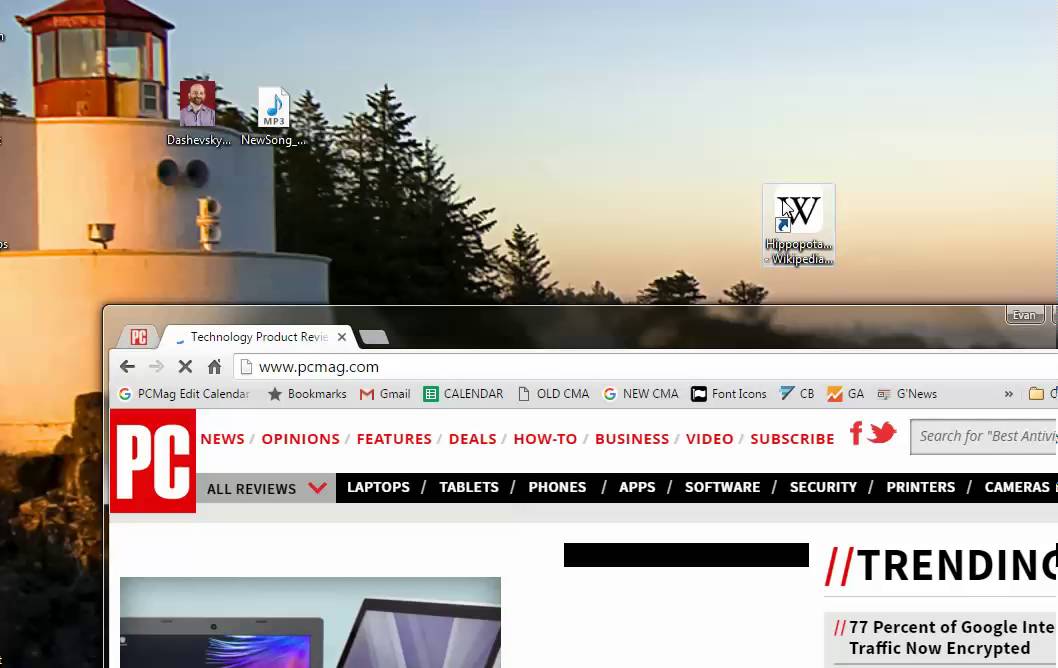 Chrome Tips: Drag a URL to the Desktop - YouTube