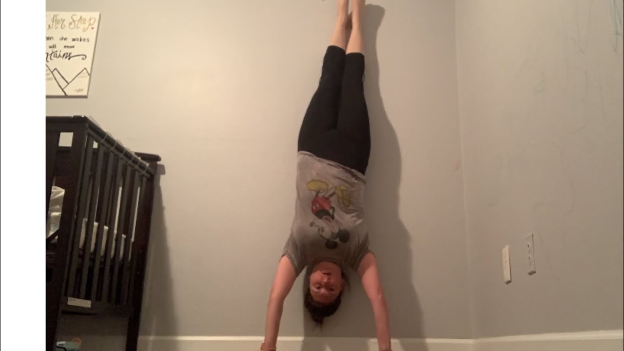30 Day Handstand Challenge Day 1 - YouTube