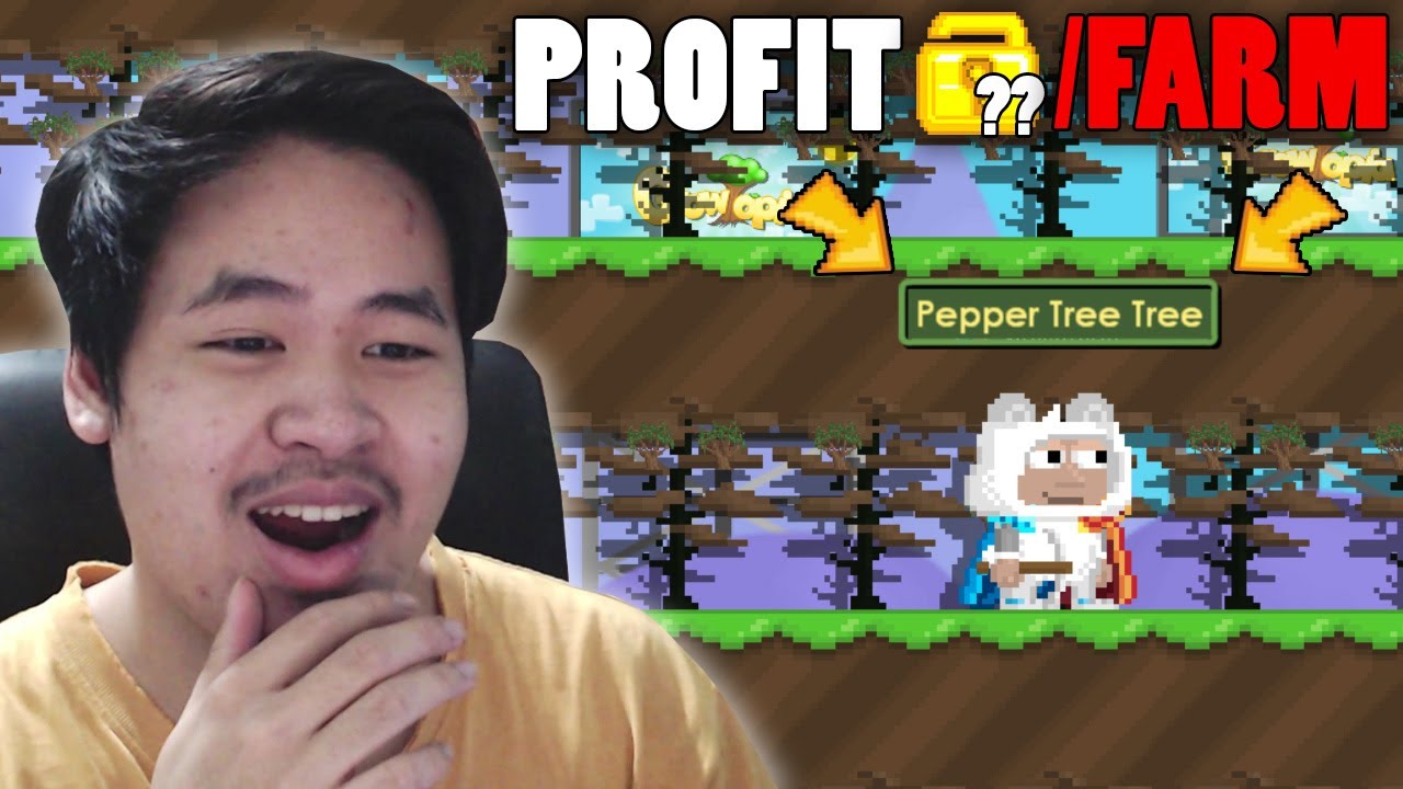 Profit Dari Full Farm Pepper Tree Di Tahun 2022! - Growtopia Indonesia ...