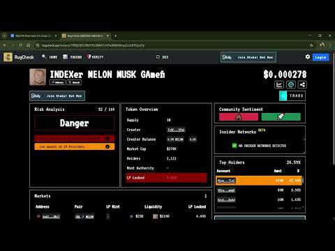 Is MELON ($MELON) token legit or a scam