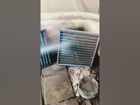 FAHU PRE FILTER SERVICE….! How to service FAHU pre mesh filter? # ...