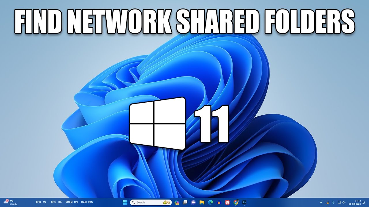 How to Check or View All Network Shared Folders in Windows 11 - YouTube