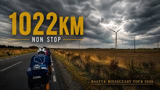 1022 km na rowerze NON STOP, czyli Bałtyk-Bieszczady Tour 2026