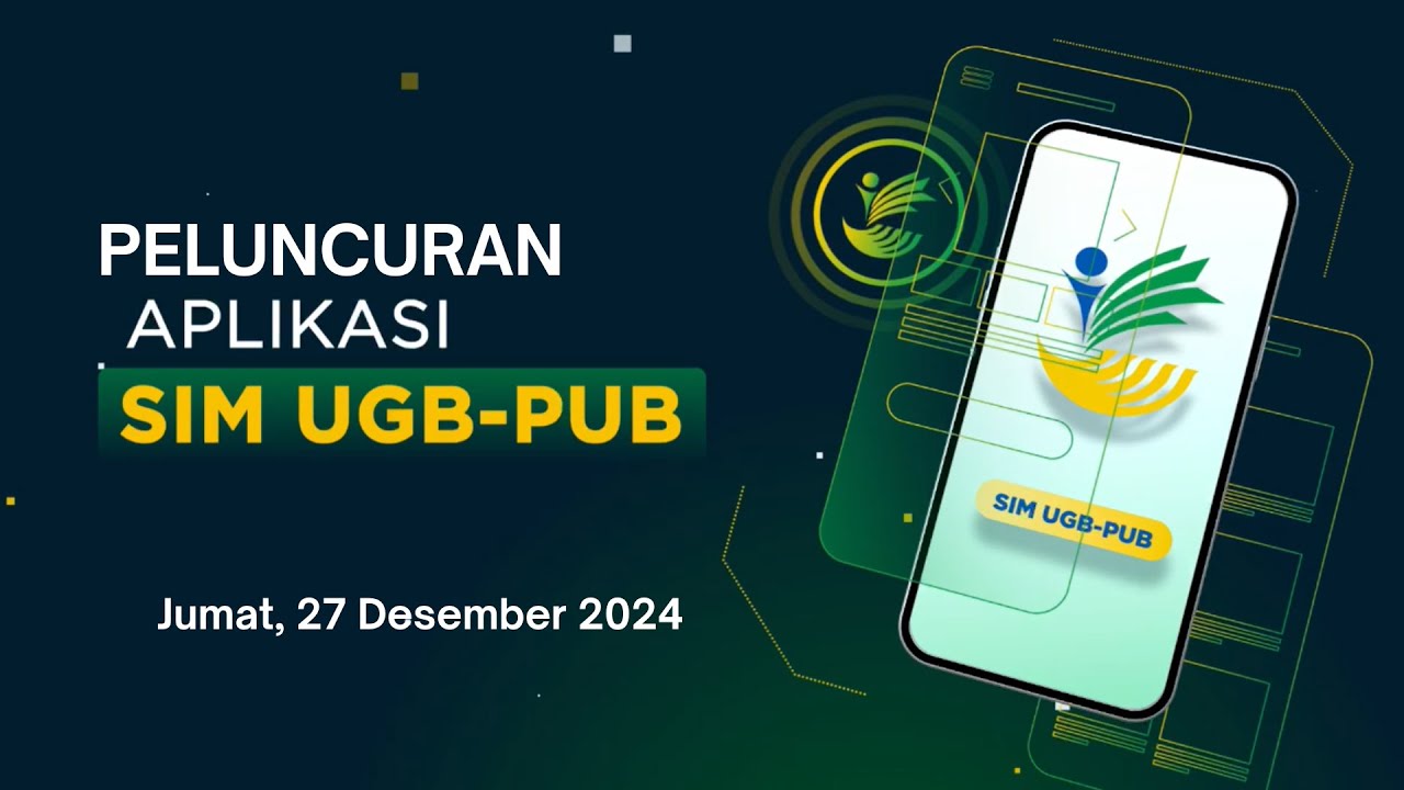 [LIVE] Peluncuran Aplikasi SIM UGB-PUB - YouTube