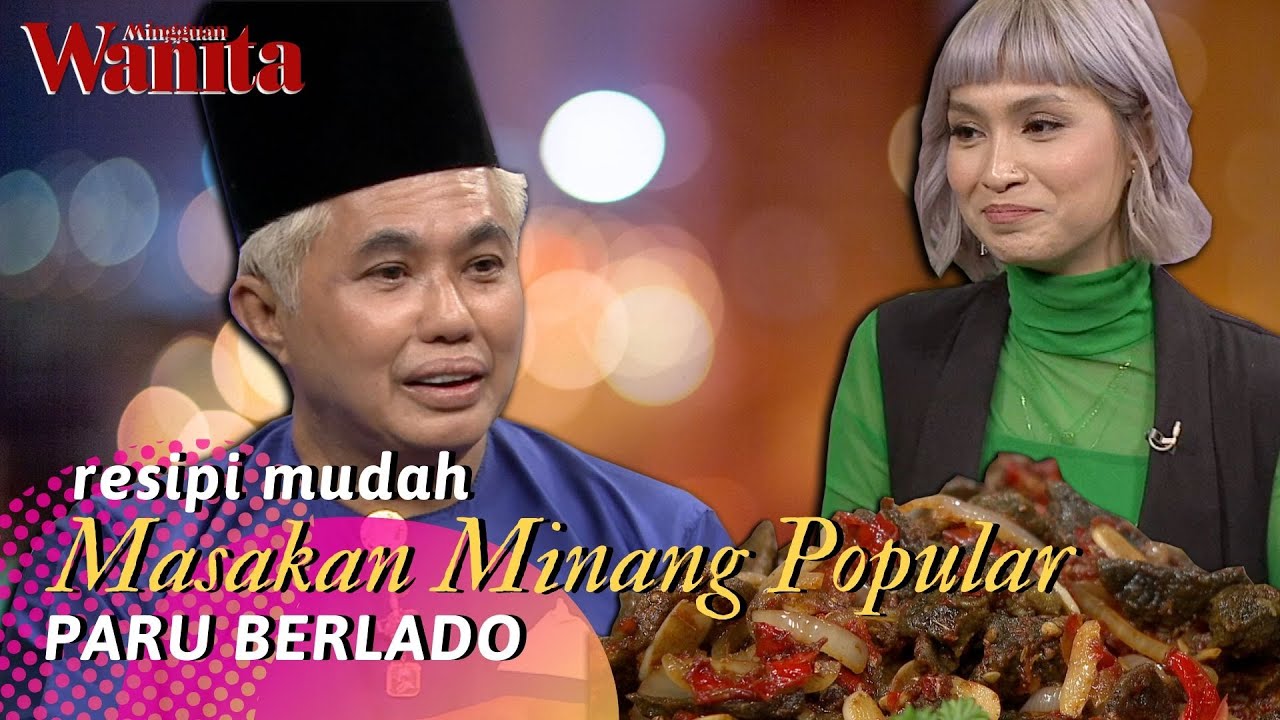 Belajar Masak Paru Belado Live di Mingguan Wanita | MWTV 17 Disember ...