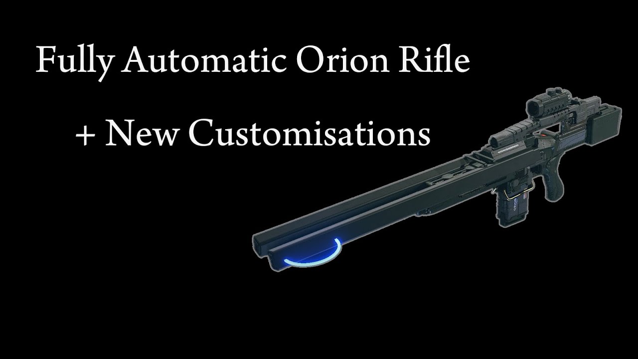 Starfield: Fully Automatic Orion Rifle Weapon Mod #starfield # ...