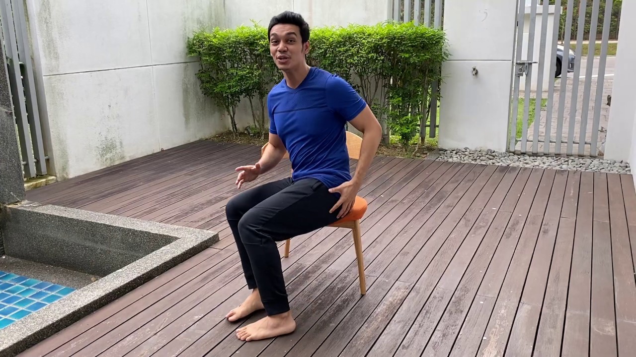 Seated Hip Stretch - YouTube