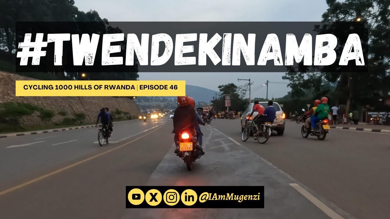 Cycling in 1000 Hills of Rwanda | Episode 46 | Kigali City Bike Tour ...