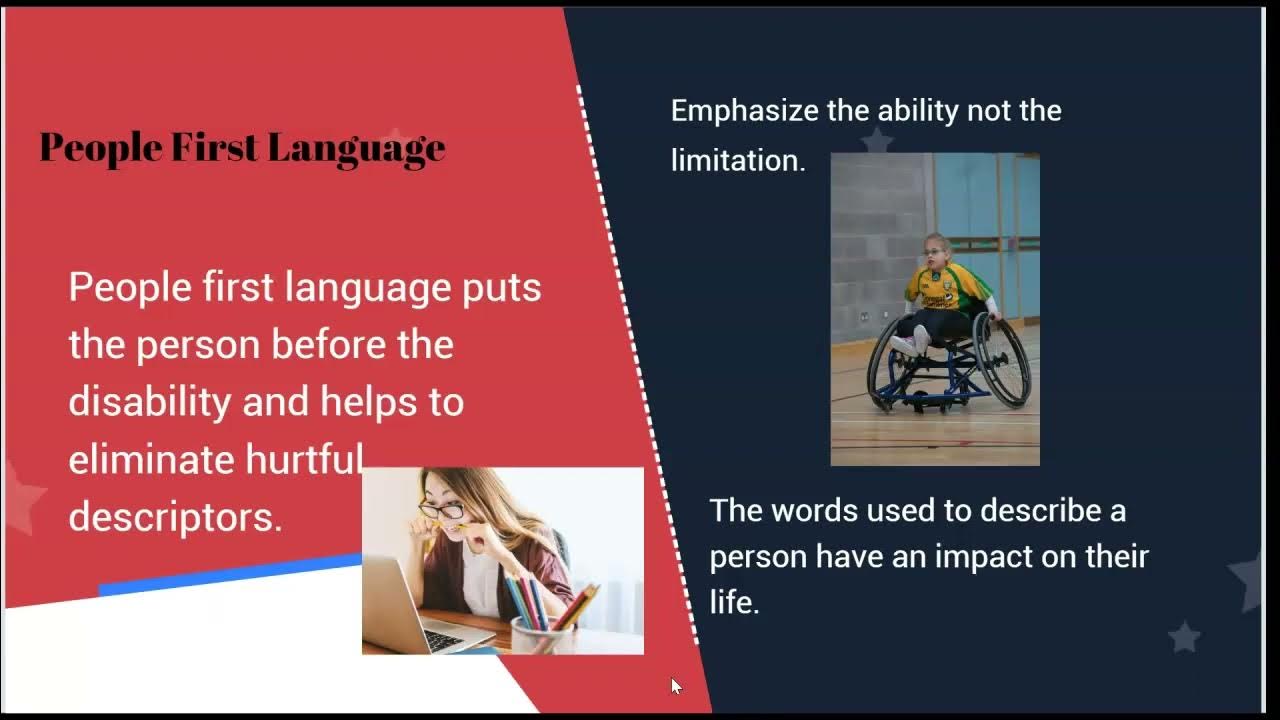Person-First Language - YouTube