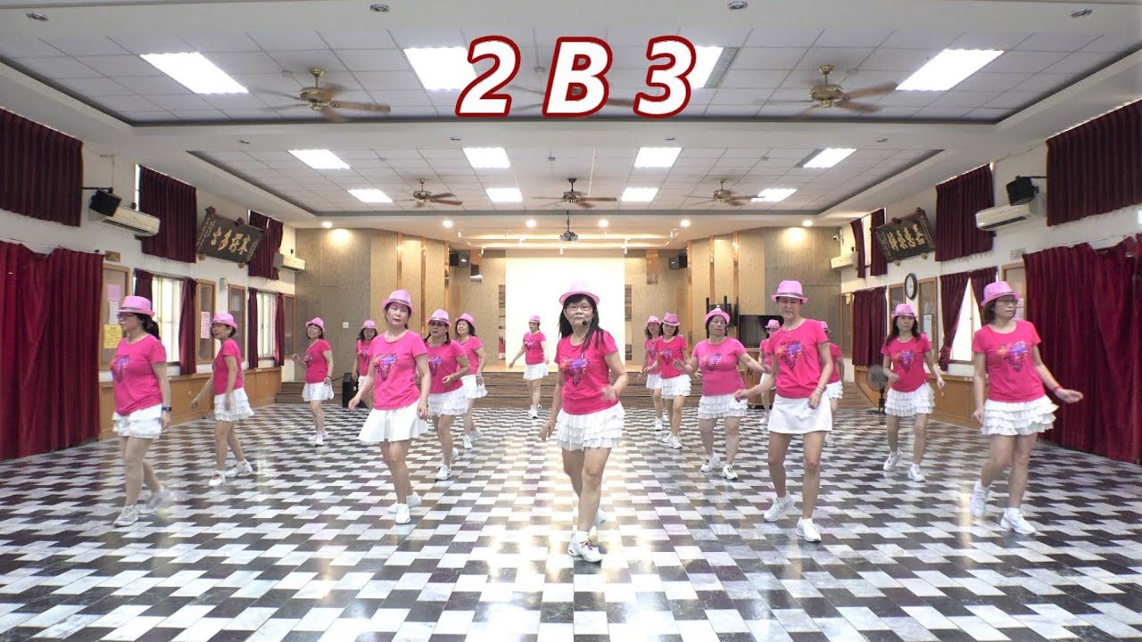 2B3│Line Dance Demo & Walk Through║2變3│排舞│含導跳║4K - YouTube