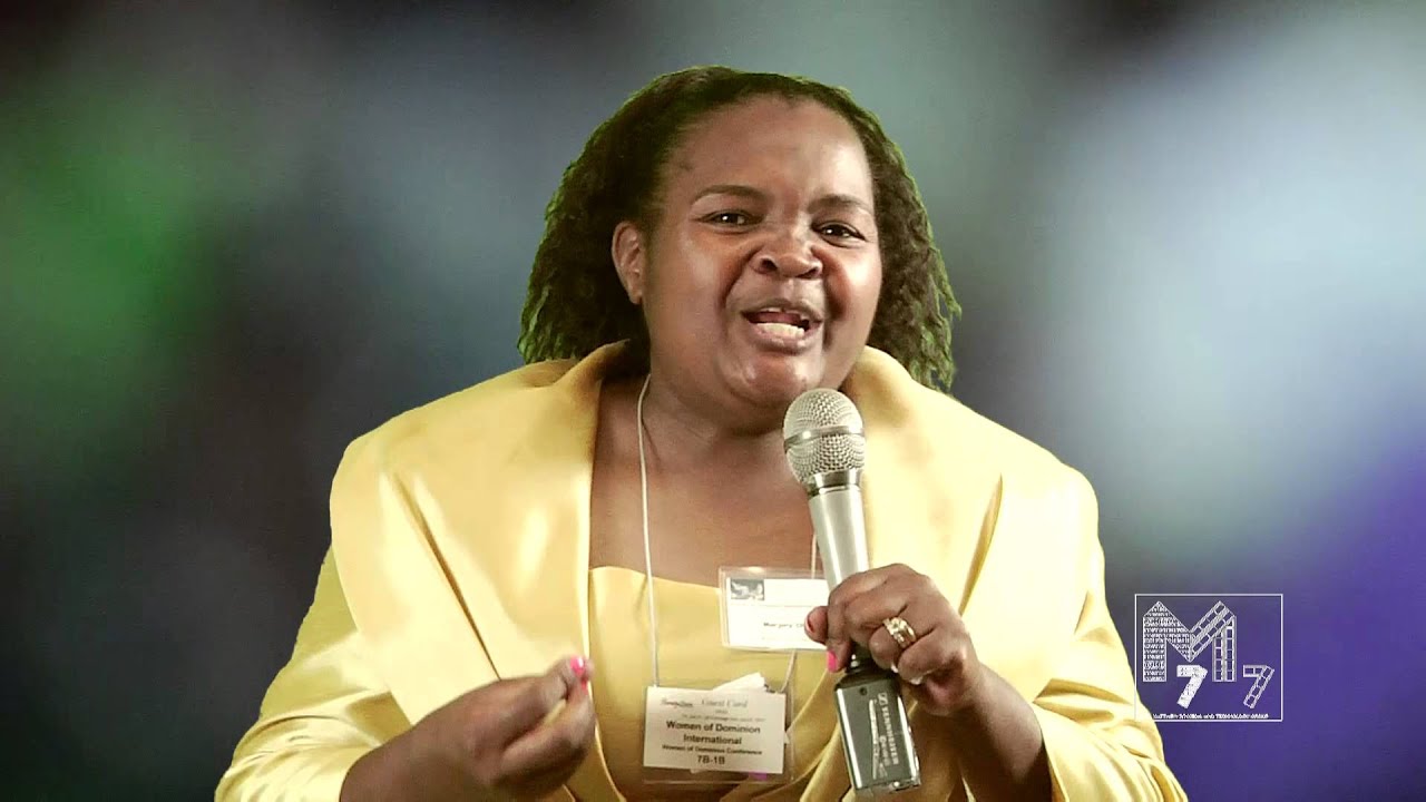 Dr. Marjory Chikoore speaks at the Women of Dominion 2013 Conference ...