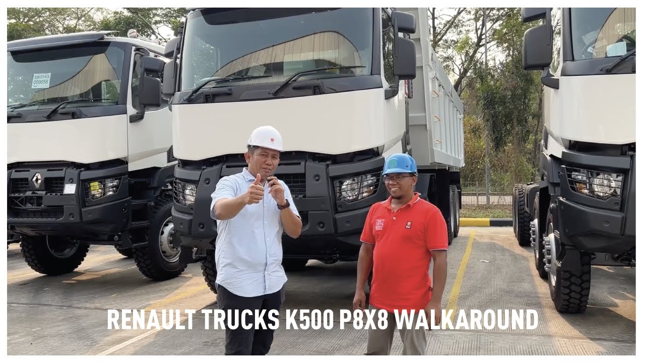 Revolution Begins: First-Ever Renault Trucks K500 P8x8 in Indonesia ...