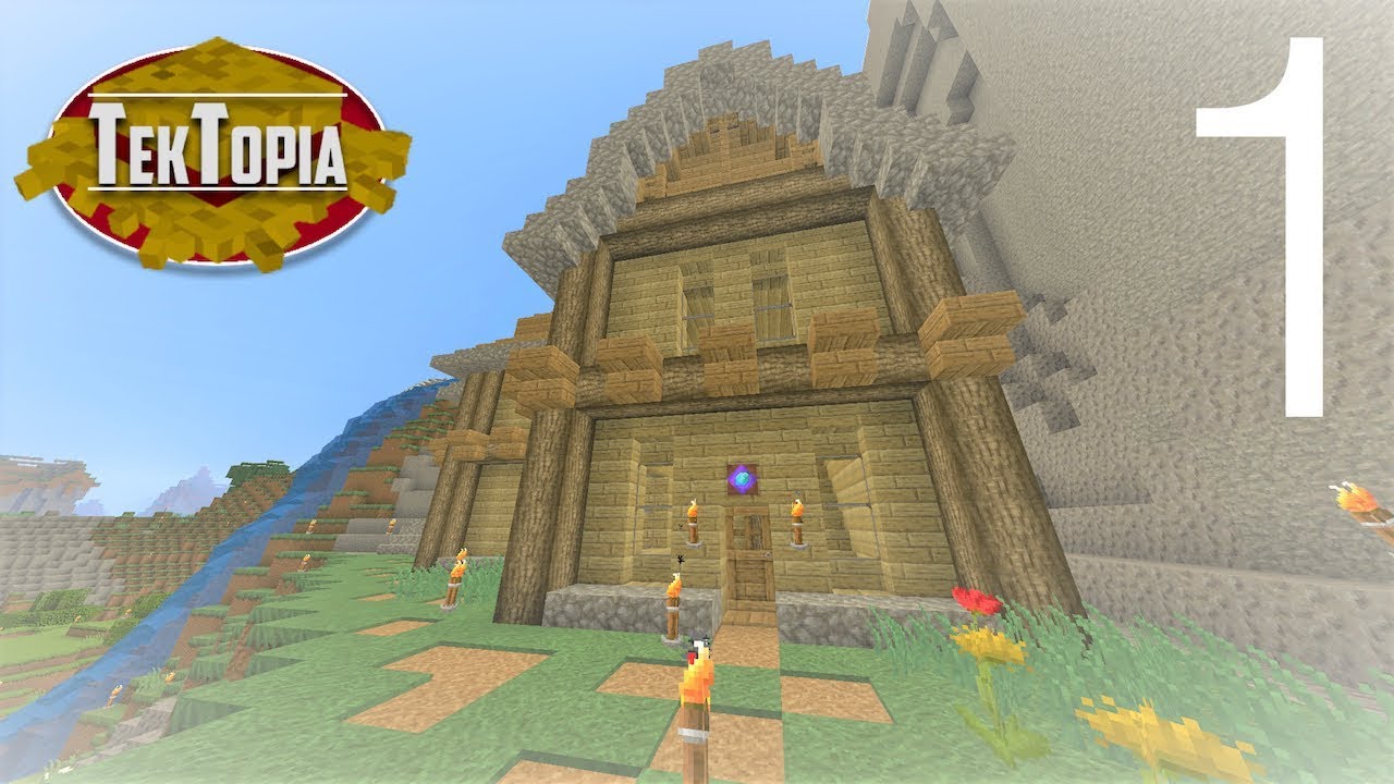 Tektopia & Kingdoms?! Minecraft Let's Play // 1 - YouTube