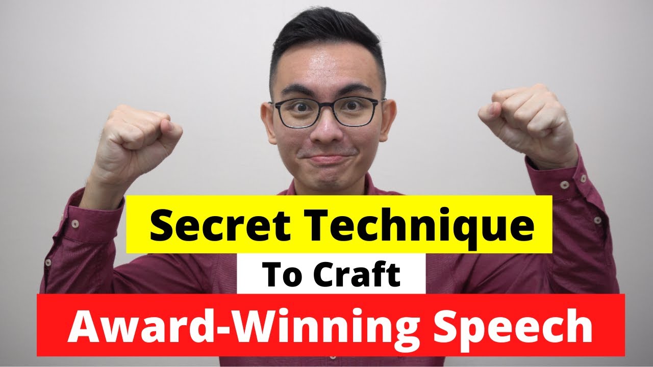 Speech Crafting Technique How To Craft An AWARD WINNING Speech speech-crafting-technique-how-to-craft-an-award-winning-speech