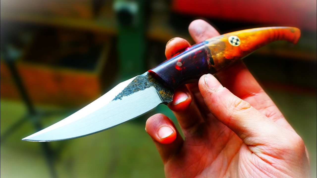 L'art de forger : création d'un couteau artisanal ! - YouTube