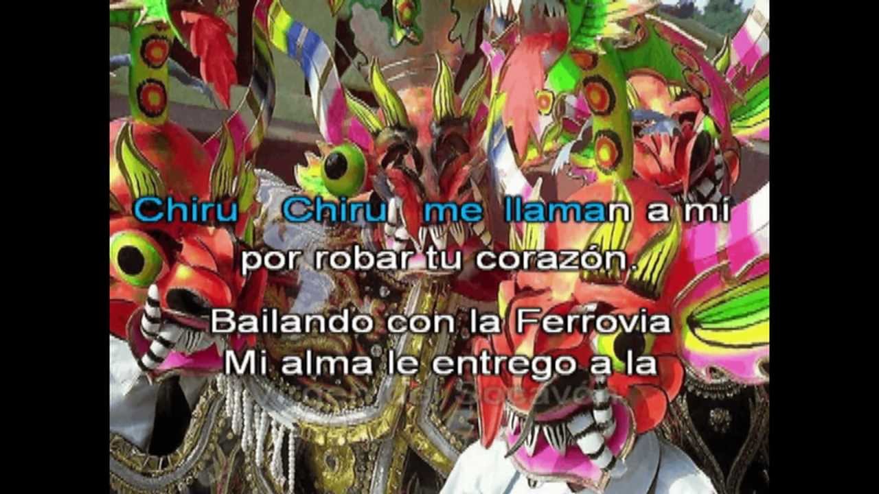 EL CHIRU CHIRU - LLAJTAYMANTA (Karaoke) - YouTube