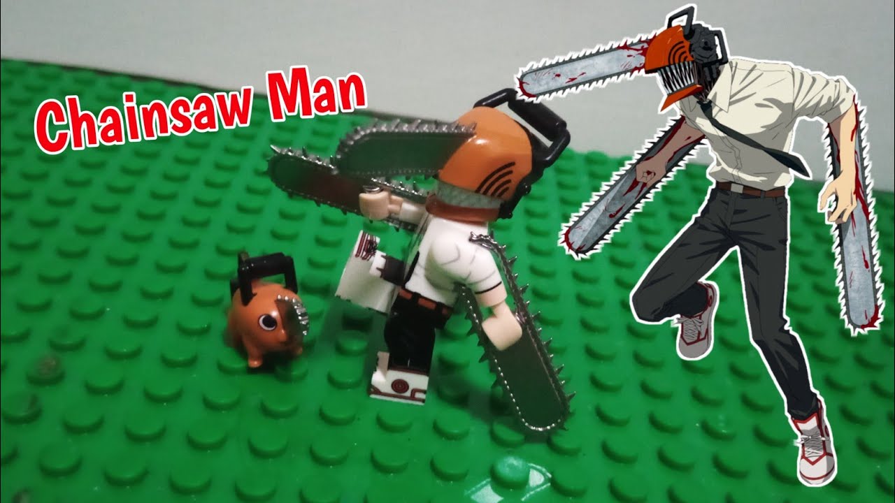 Chainsaw Man (Denji) Lego - YouTube