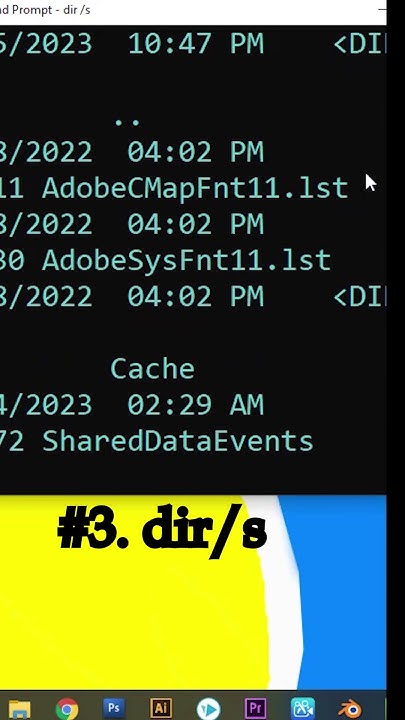 How to look like a hacker use cmd - YouTube