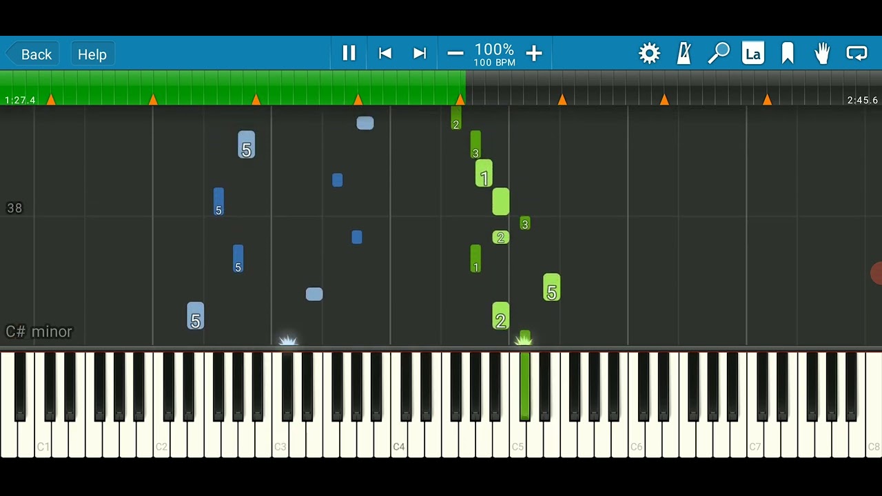 FNAF 1| Piano tutorial on Synthesia - YouTube