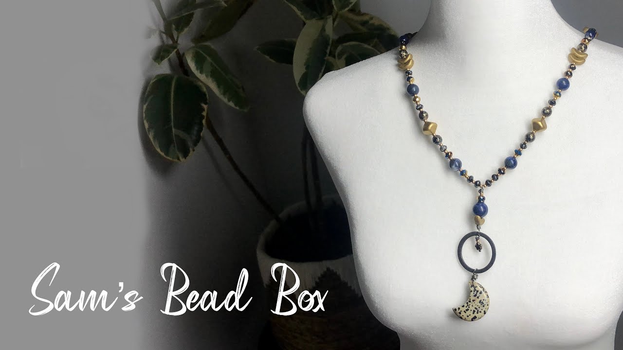 Sam’s Bead Box October 2023 and DIY Celestial Necklace and Earrings ...