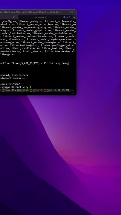 Create First App With React Native Mobiledeveloper Reactnative Tutorial React