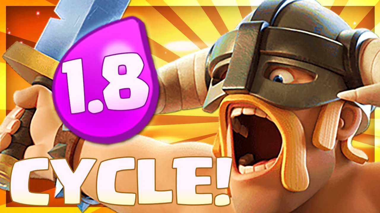 FASTEST ELITE BARBARIAN DECK EVER!! 1.8 CYCLE!! THIS IS INSANE!! - YouTube