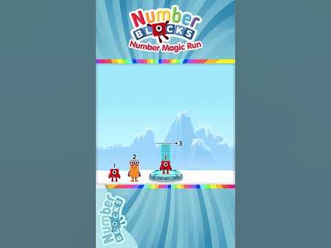 Numberblocks 3 Number Magic Run - Add 1 + 2 = 3 using Numberblocks ...