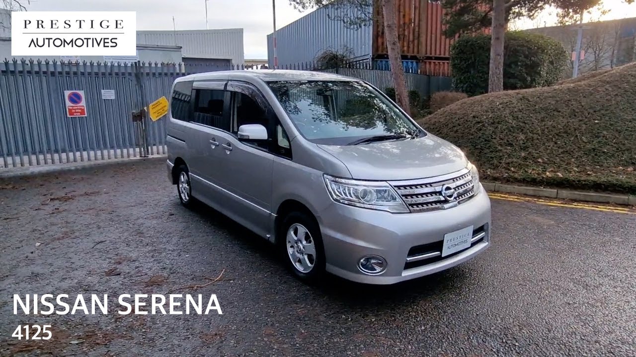 NISSAN SERENA 2.0 LITRE PETROL 4WD AUTO ULEZ COMPLIANT 7 SEATER HIGHWAY STAR 27K MILES VERIFIED ...