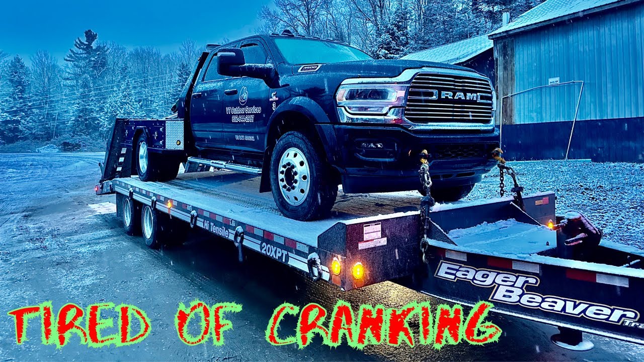 Using Torque Jack Trailer Jack Thing on Eager Beaver 20XPT Tag Trailer ...