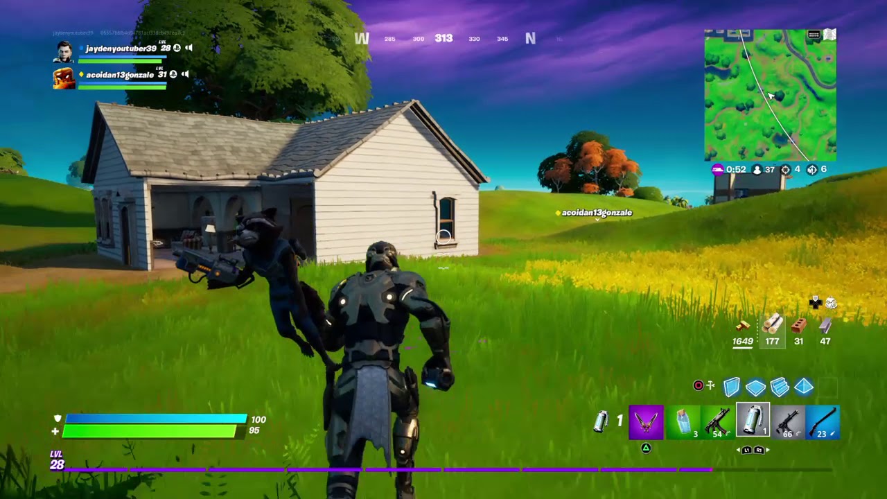 Playing fortnite for 8ms - YouTube