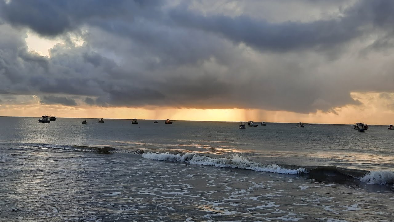 RECIFE DOMINGO TEMPESTADE CHEGANDO CLIMA ABRIL DIA DE CHUVA PE BRASIL ...