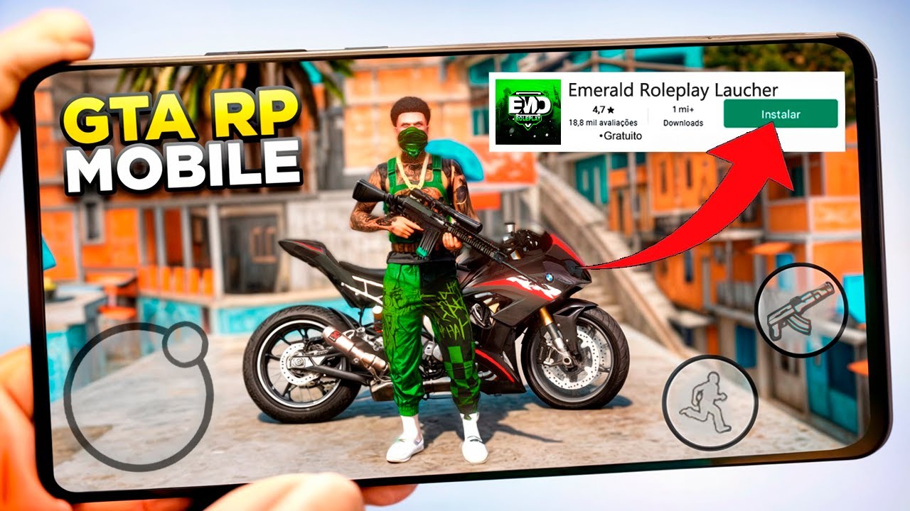 O MELHOR GTA SAMP ROLEPLAY ANDROID!💥 COMO JOGAR GTA RP NO CELULAR & PC ...