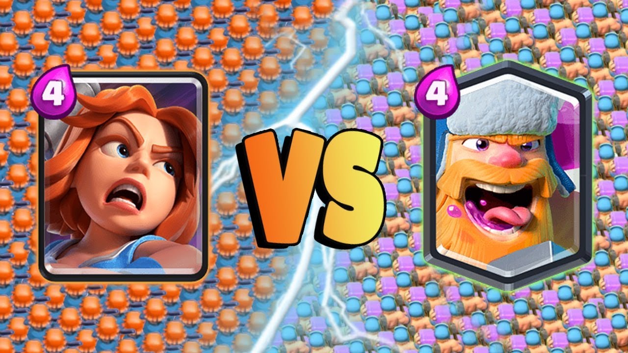 VALKYRIE VS LUMBERJACK (2023) - Clash Royale Challenge - YouTube