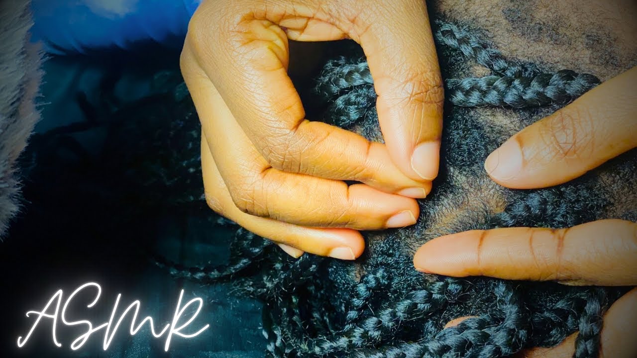 UNWIND AND EXPERIENCE DEEP RELAXATION AS I REMOVE NITS FROM OLD BRAIDS ...