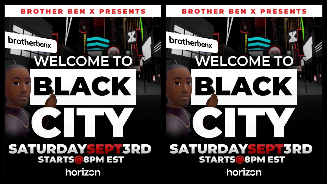 Brother Ben X LAUNCHES A BLACK CITY In The Metaverse - YouTube
