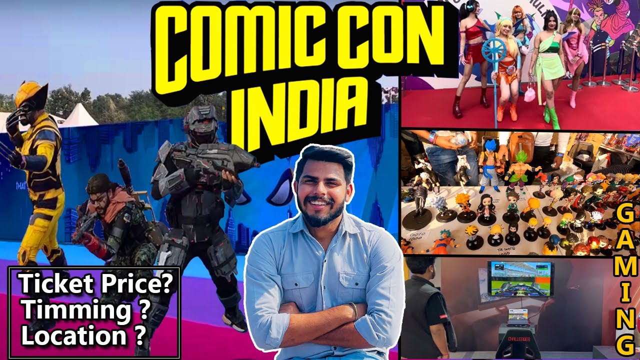 Comic Con 2023 at NSIC Ground Delhi: Ultimate Experience and Highlights ...