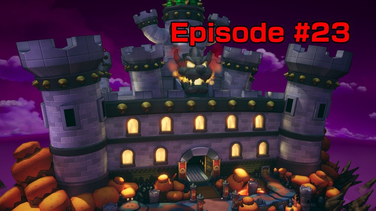 (23) ( Bowsers Castle- Bowser Boss) Fight Mario and Luigi Brothership ...