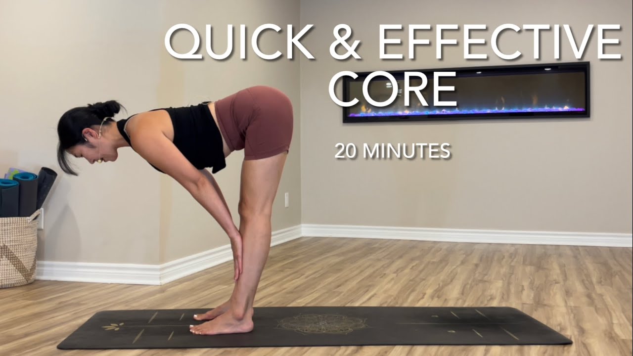 🧘 20 Min Quick Core Workout 🌿 Strength, Stability & Gentle Stretch ...