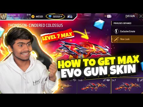 New Max Evo Thompson Gun Skin 🔥 New Meta Of Thompson - Garena Free Fire ...