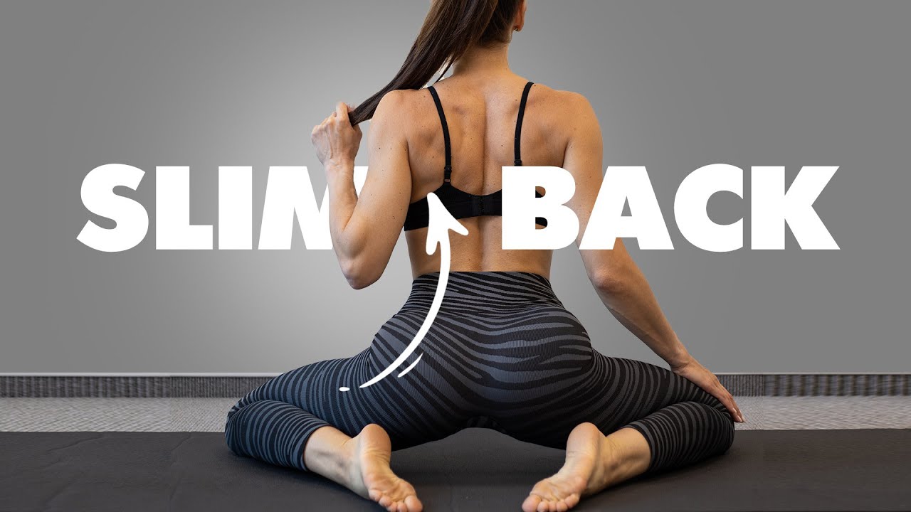 10 Min SEXY BACK Workout - Slim Upper Body, Toned Arms, Lifted Chest ...