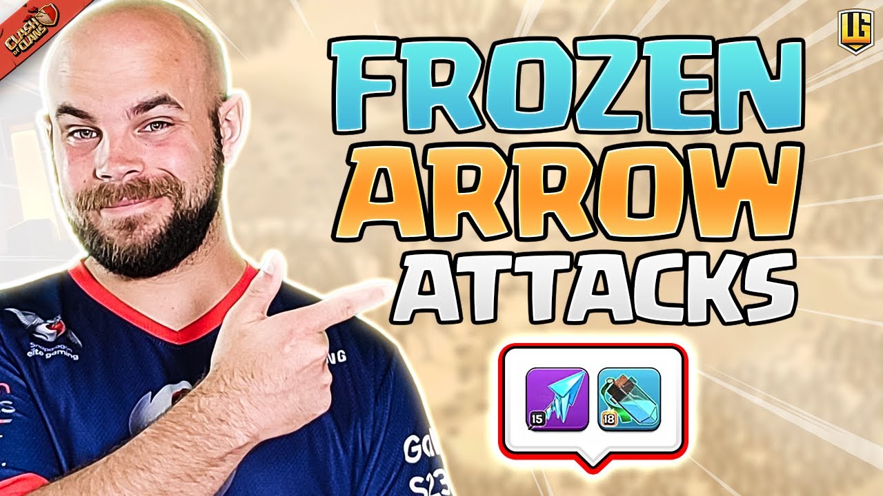 Pro Attacks with New Frozen Arrow | Clash of Clans - YouTube