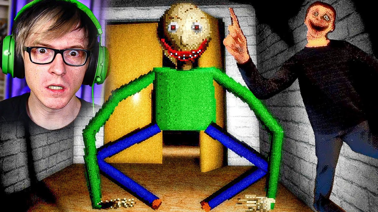 Don't stay in Baldi's School After Dark... - YouTube
