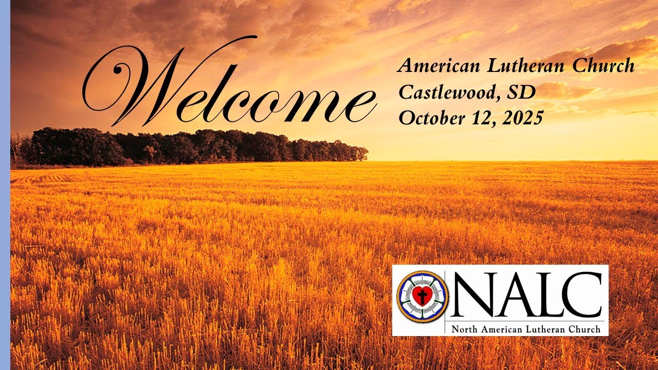 American Lutheran Church October 12, 2025 Worship Service - YouTube